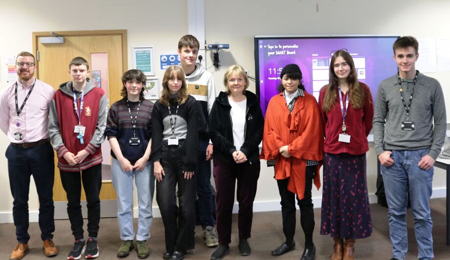 Broadcasting legend gives Suffolk students top tips on how to become a ...